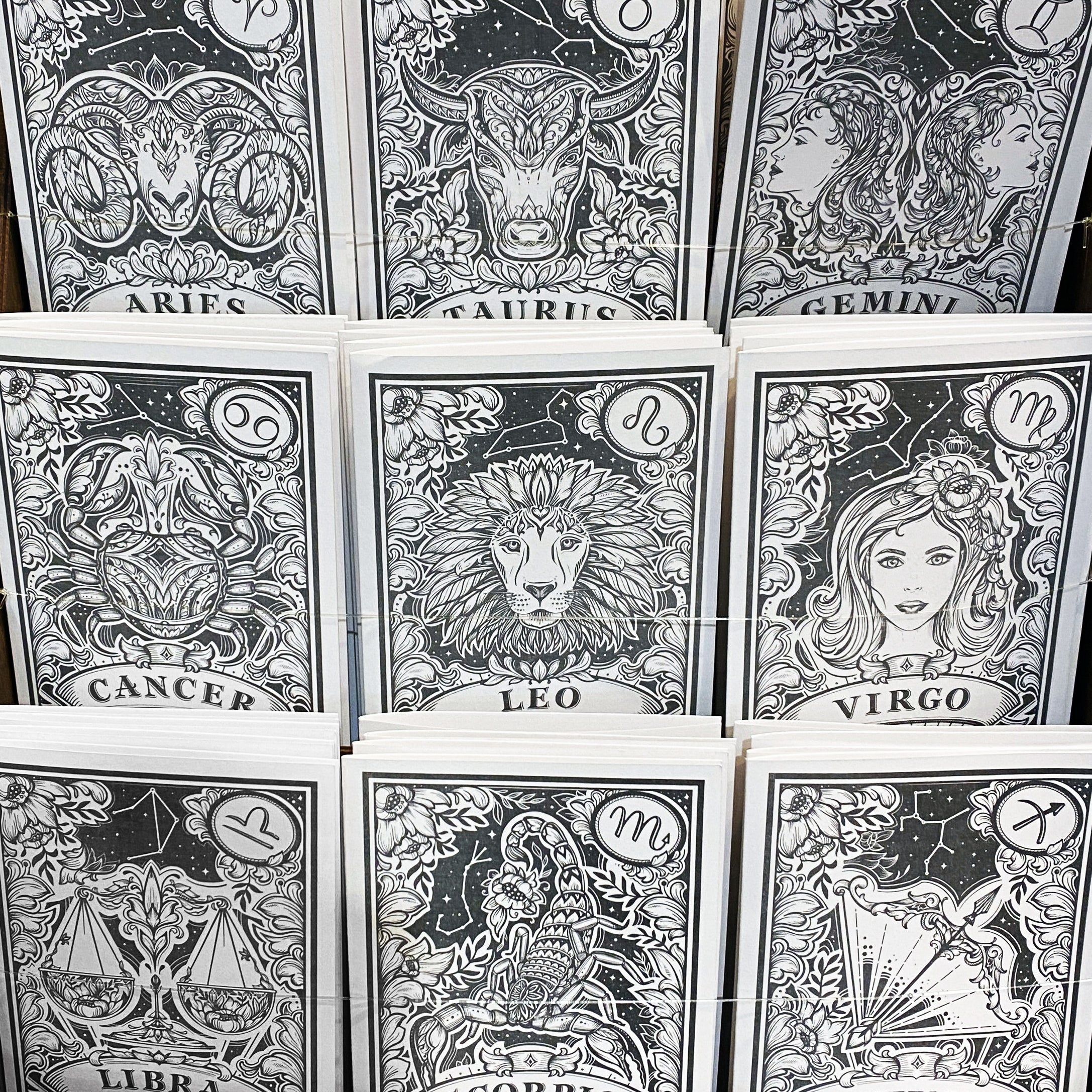 Your Zodiac Scent Sampler Cards (2 x 1ml samples) – Art & Alchemy Parfum